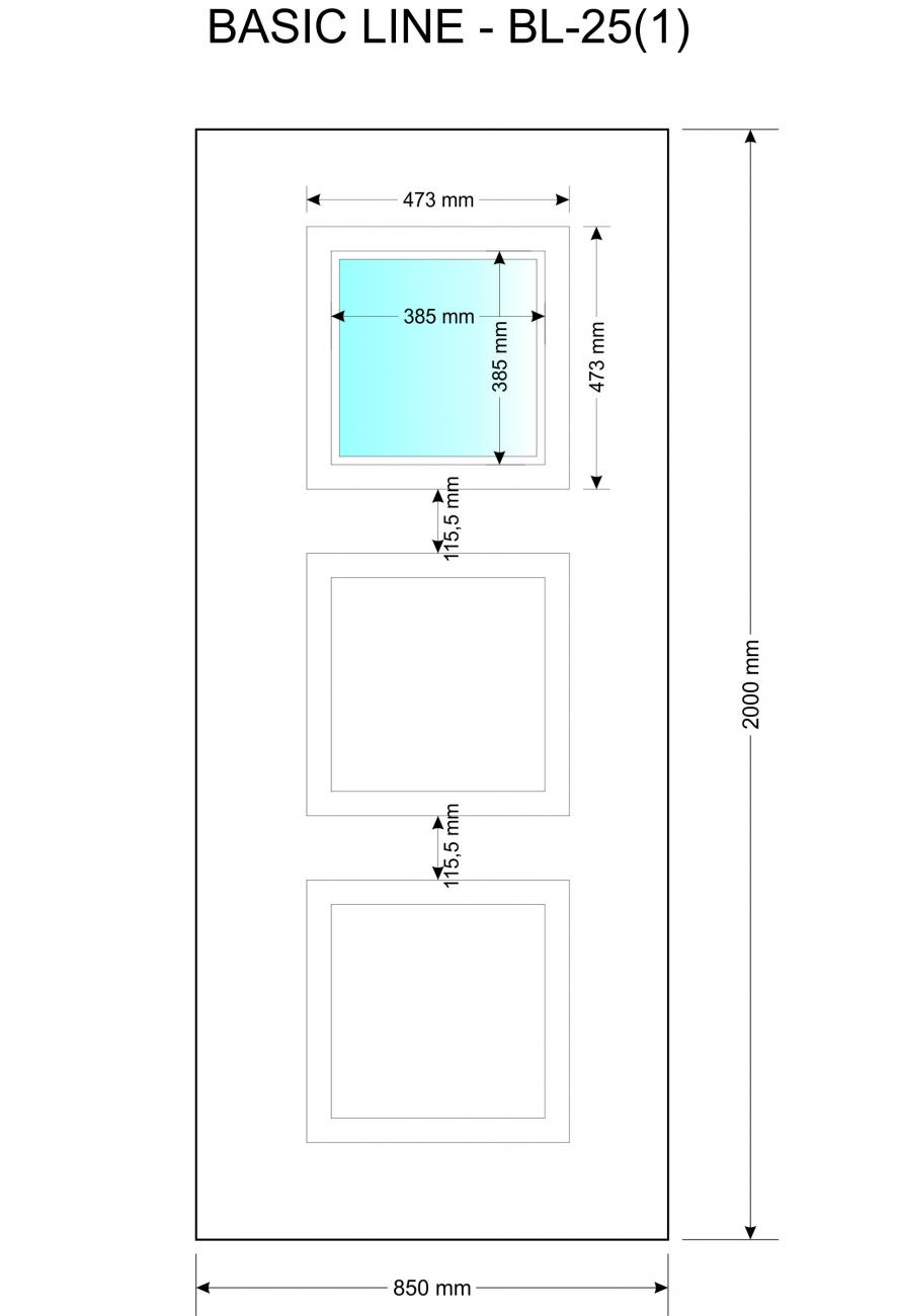 BL-25 (1) | Veyna - Polski lider na rynku wypełnień drzwiowych