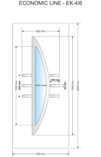 EK-04/6 (A) | Veyna - Polski lider na rynku wypełnień drzwiowych